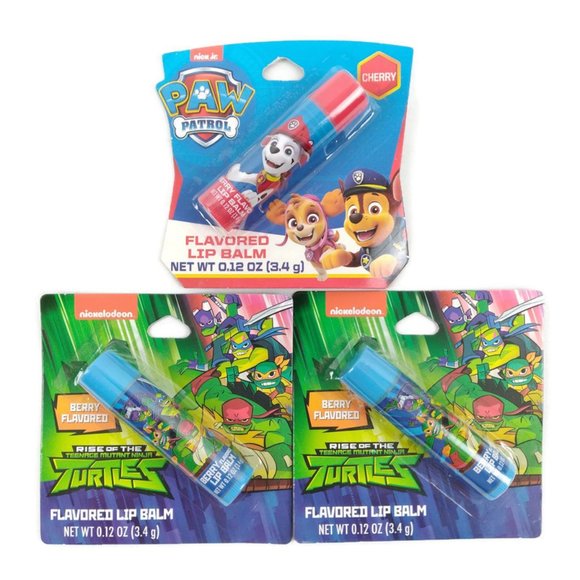 Taste Beauty | Makeup | 3 New Flavored Lip Balm Teenage Ninja Turtles ...